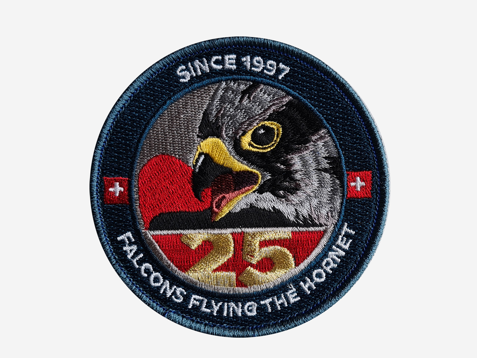 Fliegerstaffel 17 | Patch 25 Jahre F/A-18 Falcons